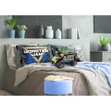 Monster Jam Grave Digger Pillow Buddy, Polyester Velour, Green, Feld ...