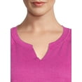 Terra And Sky Womens Plus Size French Terry Sweatshirt