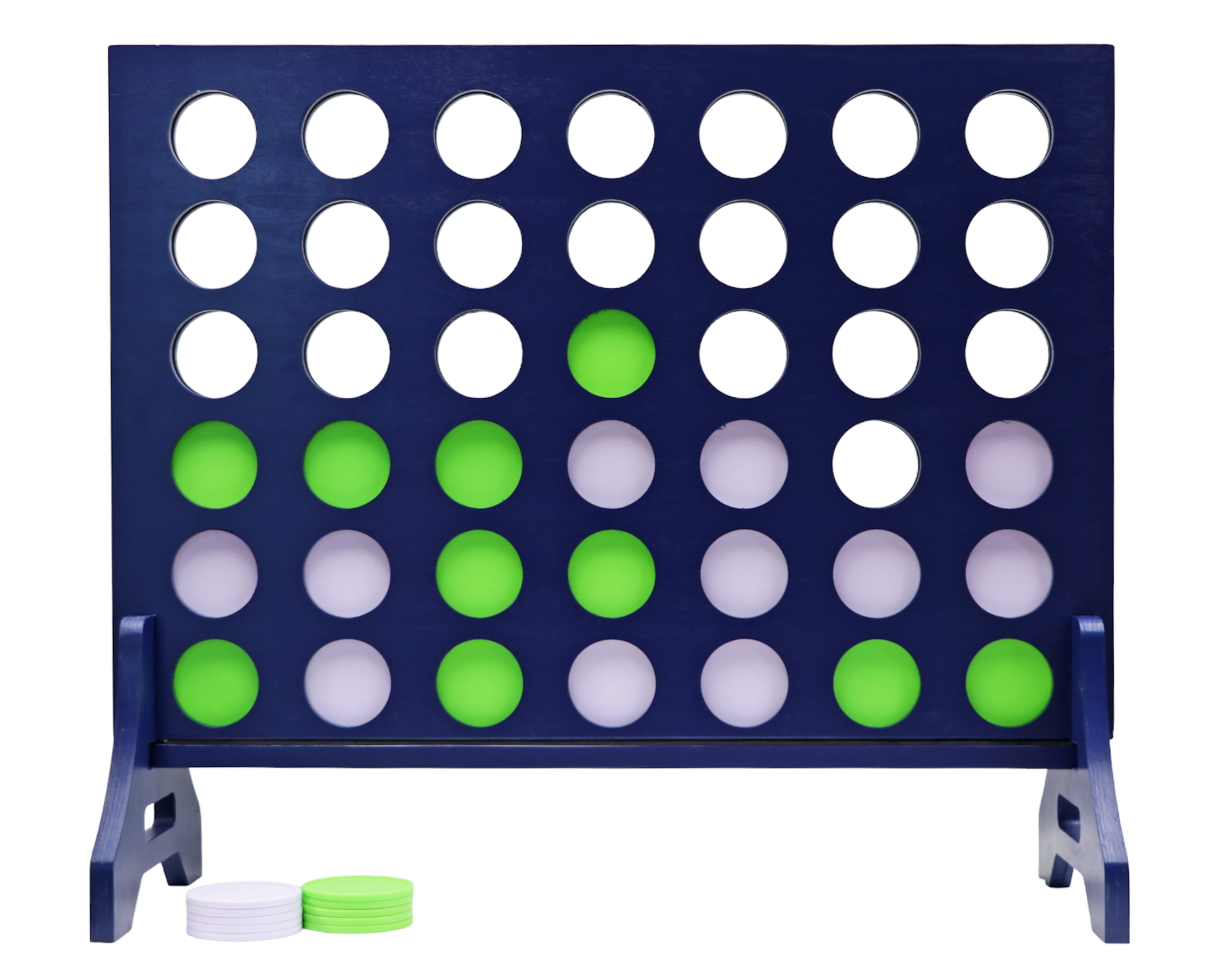 Tailgating Pros Premium Giant Four in a Row with Carrying Case - Jumbo ...