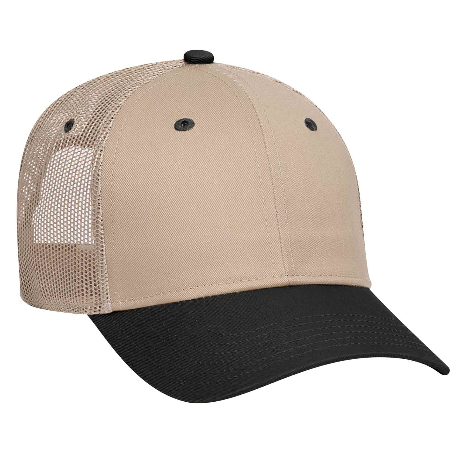 OTTO CAP 6 Panel Low Profile Mesh Back Trucker Hat - Walmart.com