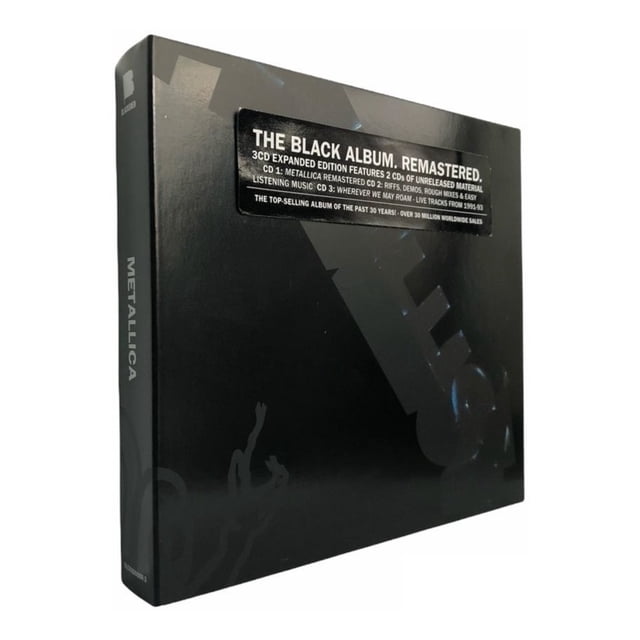 Metallica - The Black Album Expanded Edition - 3 Disco Cds Universal CD ...