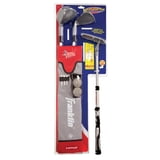 Franklin Sports Kids Plastic Golf Set - Adjustable Youth Clubs - Red ...
