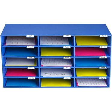 Classroom Keepers Construction Paper Storage, 15 Slot - Walmart.com