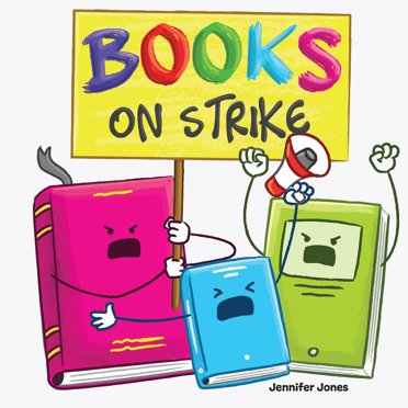 On Strike Crayons on Strike: A Funny, Rhyming, Read Aloud Kid's Book ...