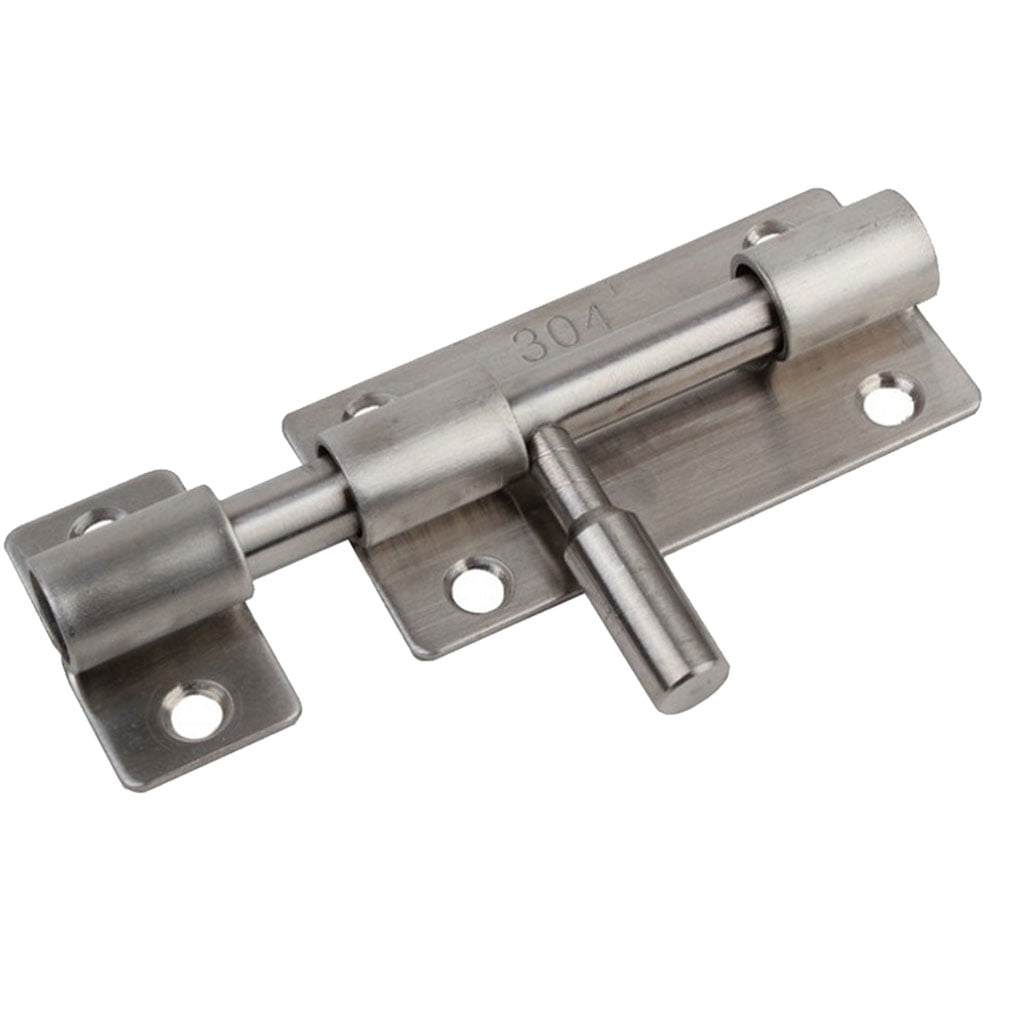 Buy Stainless Steel Barrel Slide Lock Latch Hardware for Garden Gate ...