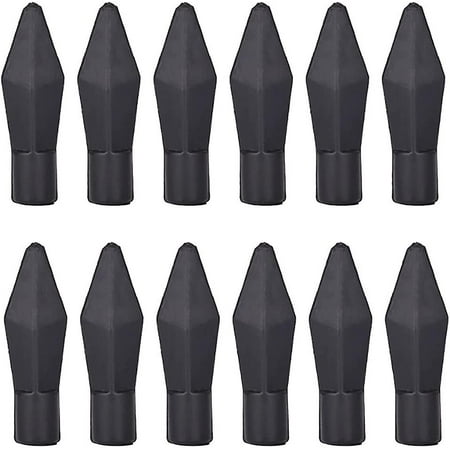 Soft Rubber Practice Archery Arrowhead Glue On Target Arrow Tips For ...