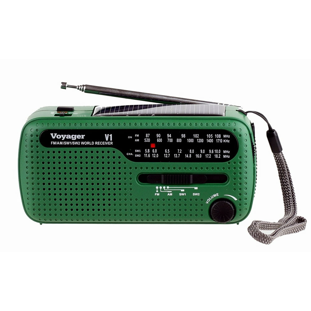 Kaito Portable AM/FM Radios, Green, V1-GRN - Walmart.com - Walmart.com