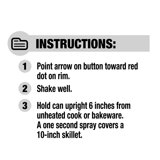 Great Value Original Cooking Spray, 8 ounces - Walmart.com