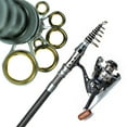 Telescopic Fishing Rod and Reel Combo Set for Trout and Saltwater ...