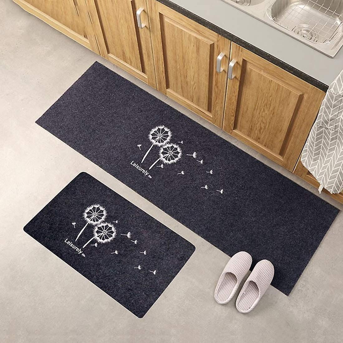 Click here for Landai 2pcs Kitchen Runner Tapis De Cuisine Lavabl... prices