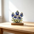 2D Flat Floral Table Display, Modern Desktop Decor Gift for Home Office ...