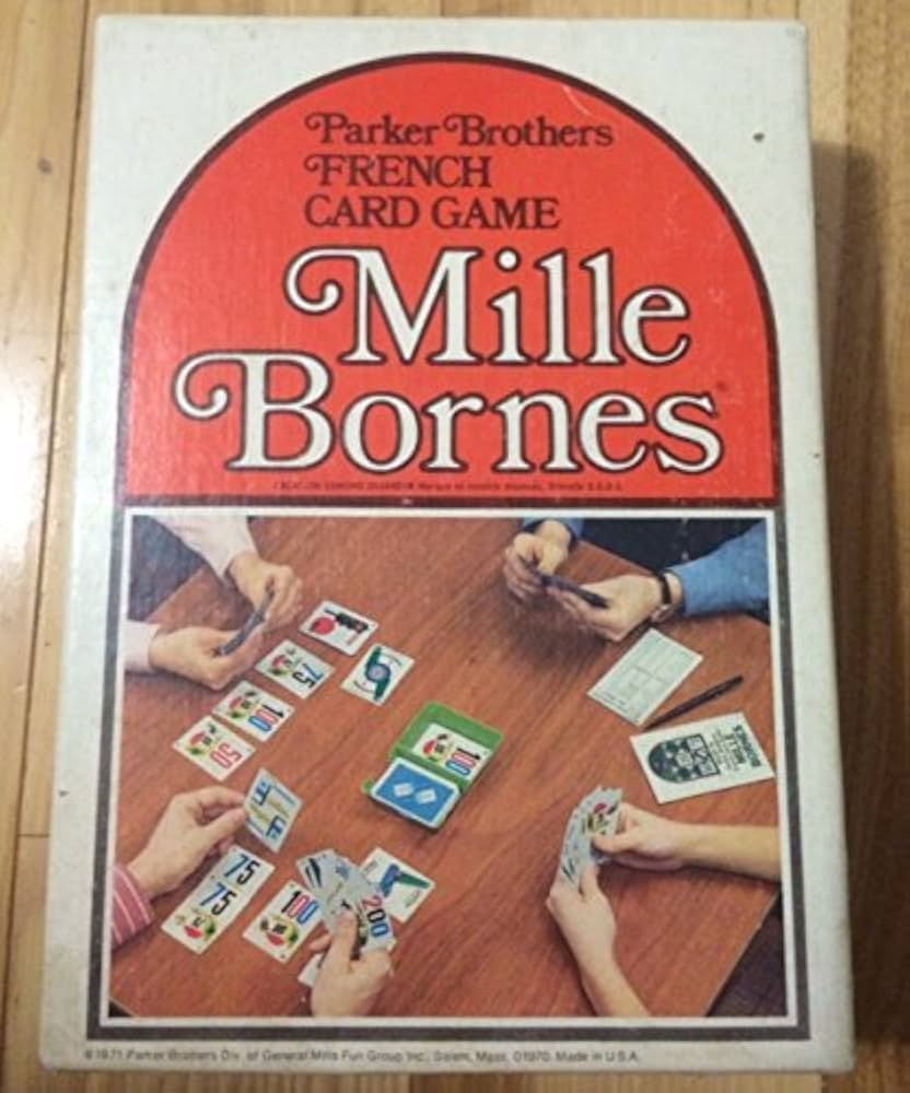 Pre-Owned Mille Bornes Vintage Card Game 1971 Edition by Parker ...