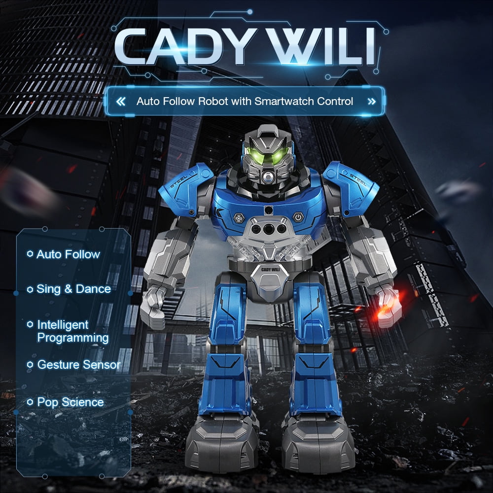 JJR/C CADY WILI Intelligent Robot Remote Control Programmable Auto ... JJR/C CADY WILI Intelligent Robot Remote Control Programmable Auto ...