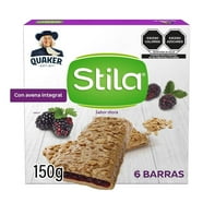 Barra de avena integral Quaker línea 0% sabor chocolate amargo 115 g ...