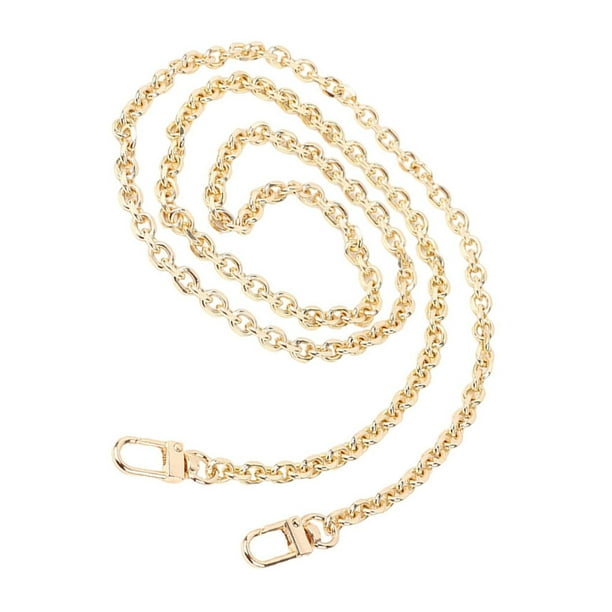 Lady Bag Chains Replacement Golden Removable Purse Cable Flat Straps ...