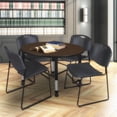 Romig Trek 48 in. Round Height Adjustable Mobile Classroom Activity ...