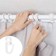 50Pcs S Shape Curtain Track Accessories Smooth Sliding Curtain Rails ...