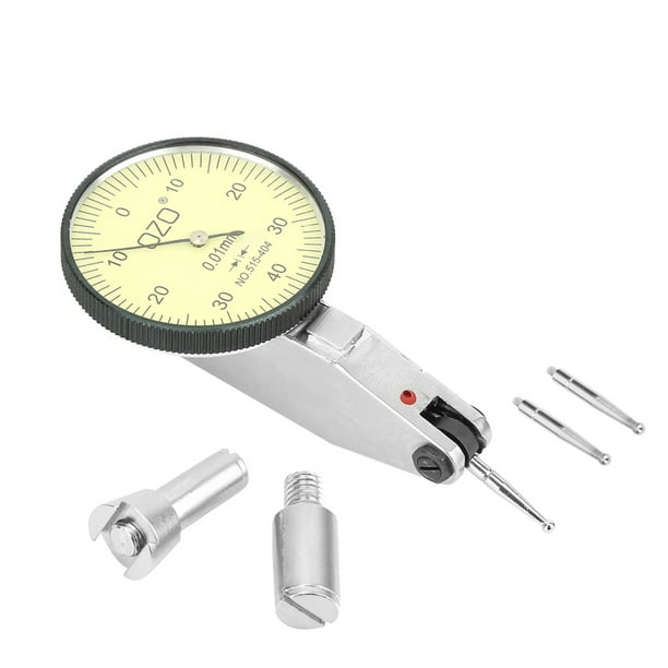 Dial Indicator, 0.01mm Metric Dovetail Rails Dial Test Indicator Dial ...