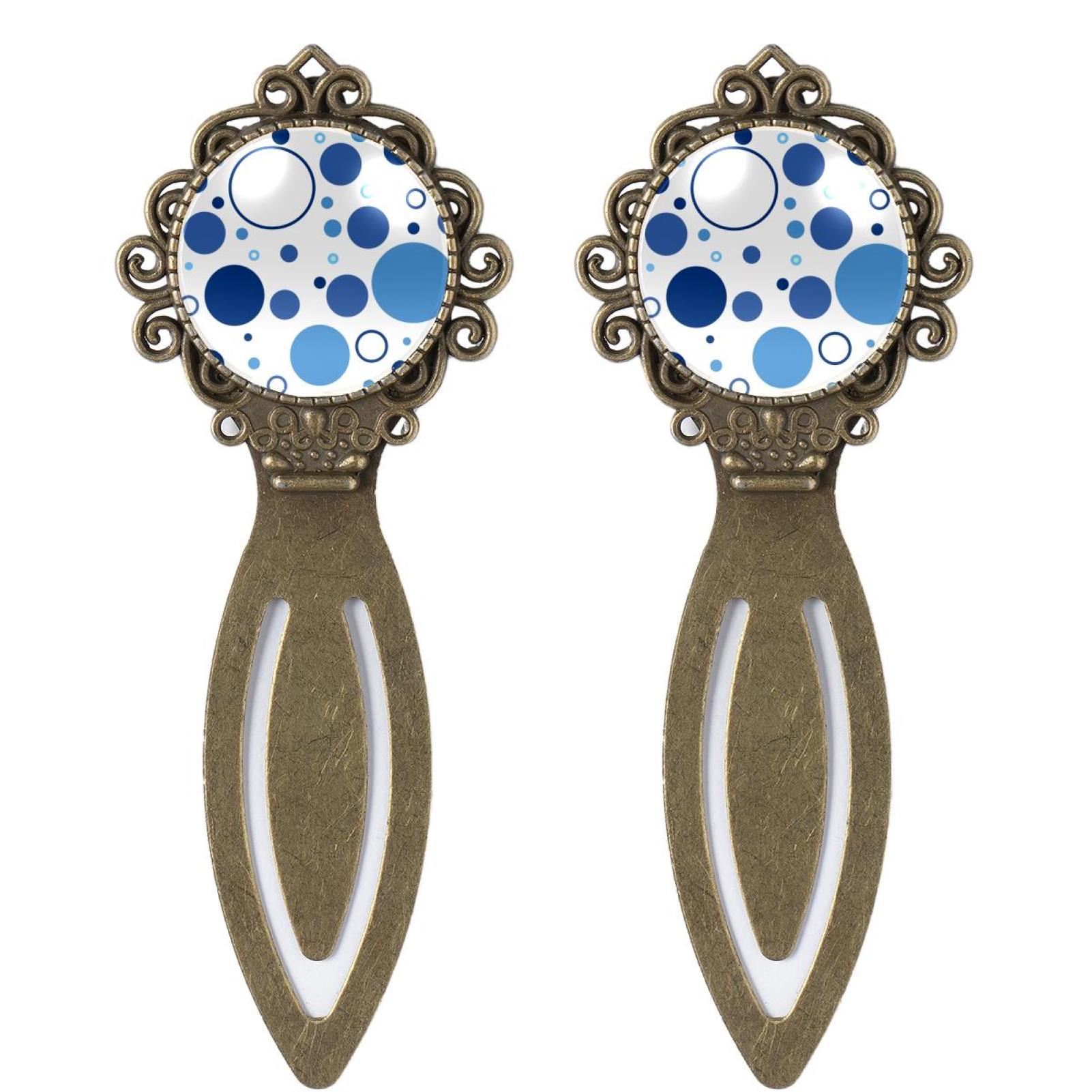 Bookmark Gift Box Set Vintage Bookmarks Page Holder with Crystal Glass ...