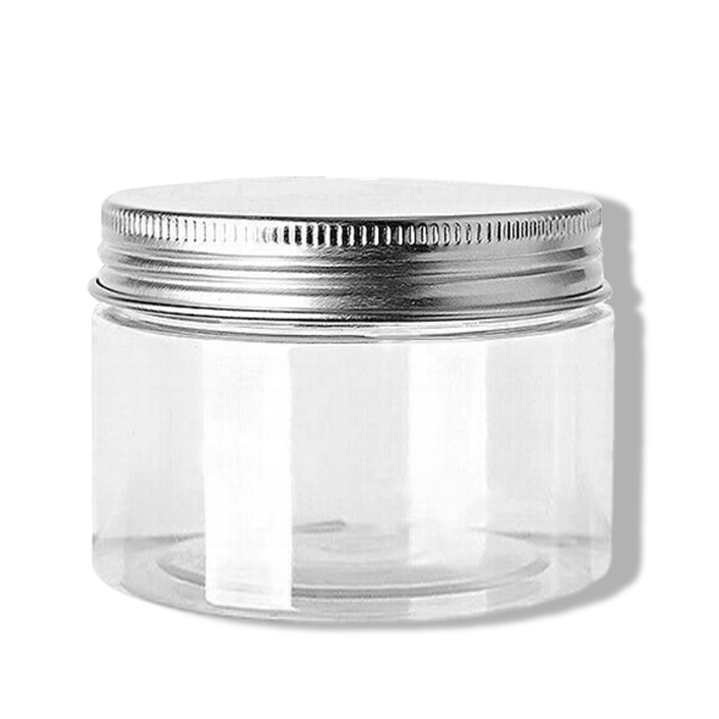 Elenxs 10 Pieces Plastic Food Sealing Storage Jars Wide Mouth Candies ...