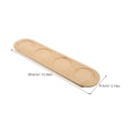 BESTYASH 2Pcs Beige Wooden Glasses Display Holder Tray for Home Kitchen ...