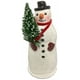 Ino Schaller Mr. Chipper the Snowman German Paper Mache Candy Container ...
