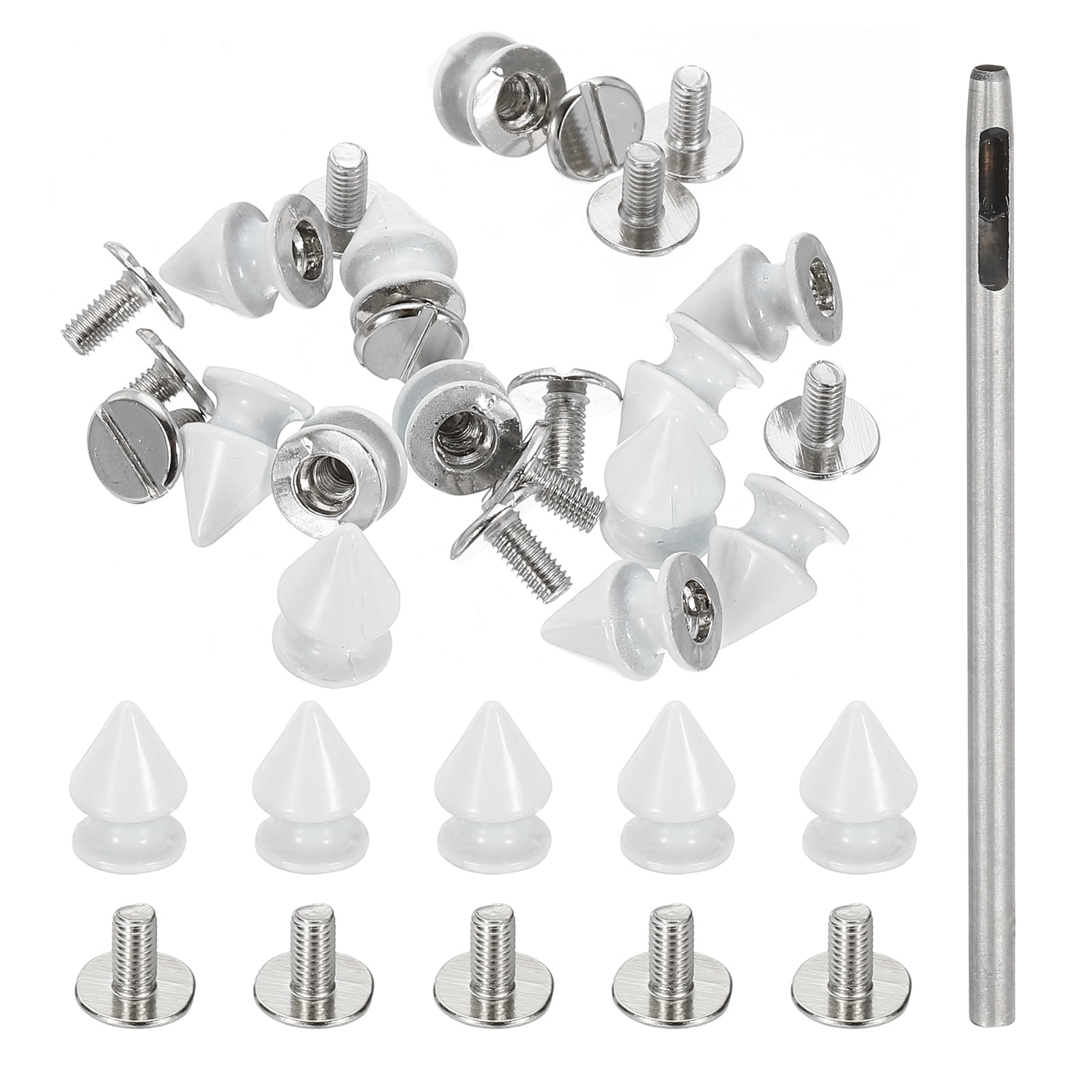 Clous de 12mm pour Vêtements, 12 Ensembles de Clous et Clous Rivets en ...