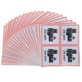 100 sheets Lithium Battery Labels Adhesive Stickers Transport Caution ...