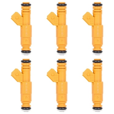 6Pcs Fuel Injectors 4 Holes for 1989-1998 Jeep Cherokee / 1993-1998 ...