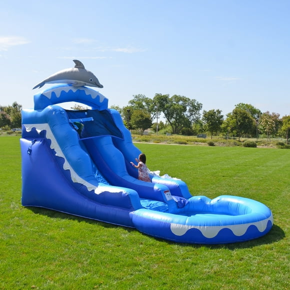 Bounce House Water Slides | White - Walmart.com