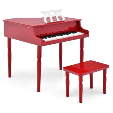 Kids Piano - 30 Key Mini Grand Piano for Beginners with Stand, Bench ...