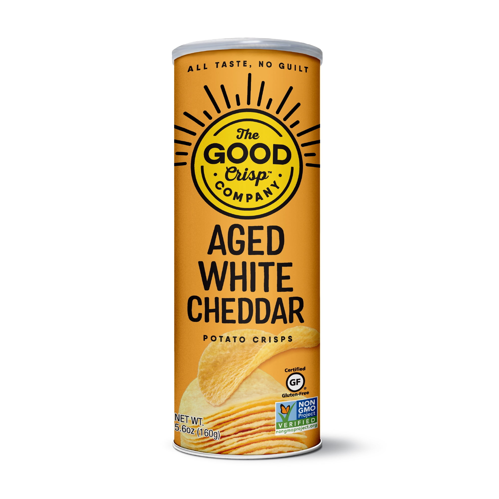 The Good Crisp Company Aged White Cheddar Potato Crisps, 5.6 oz ...