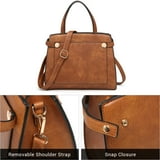 M Marco Medium Size Vegan Leather Women's Handbag 3pcs Set with Tote ...