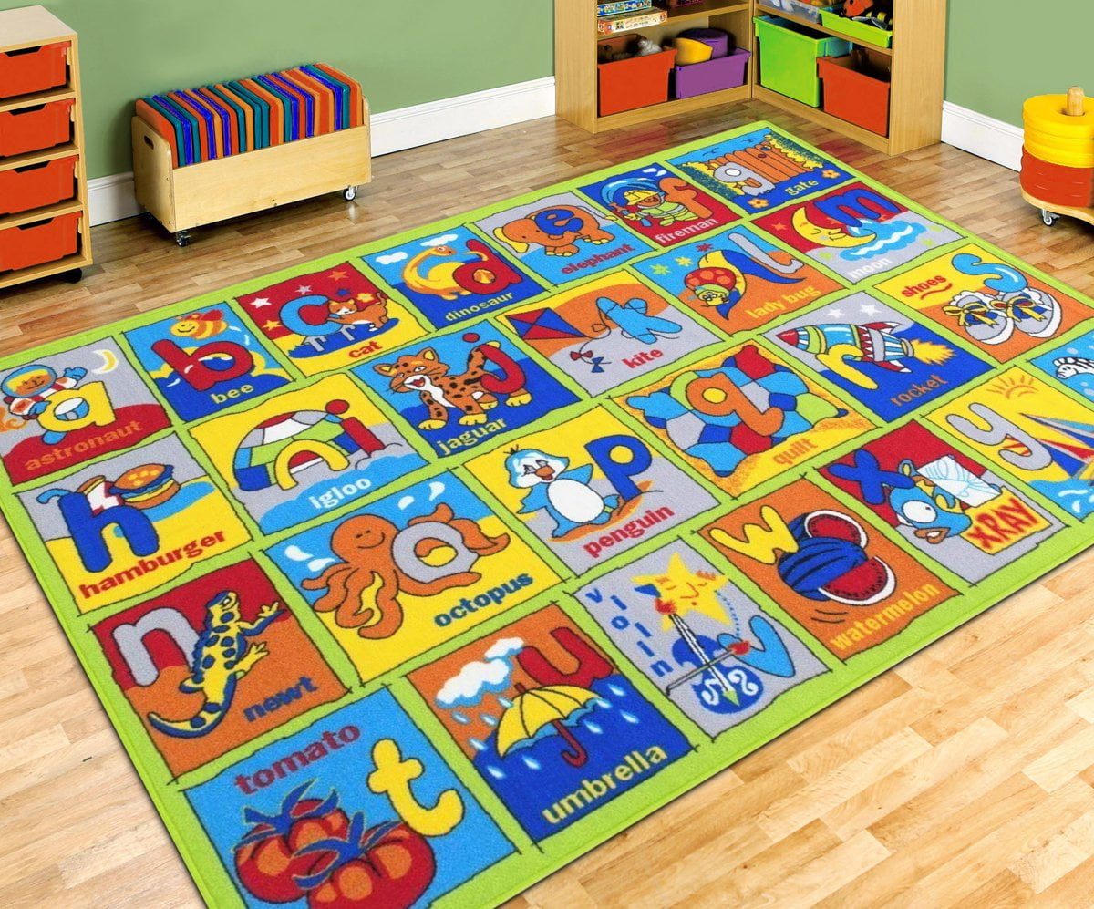 ABC Alphabet Kids Educational playmat for School/Daycare/Nursery ...