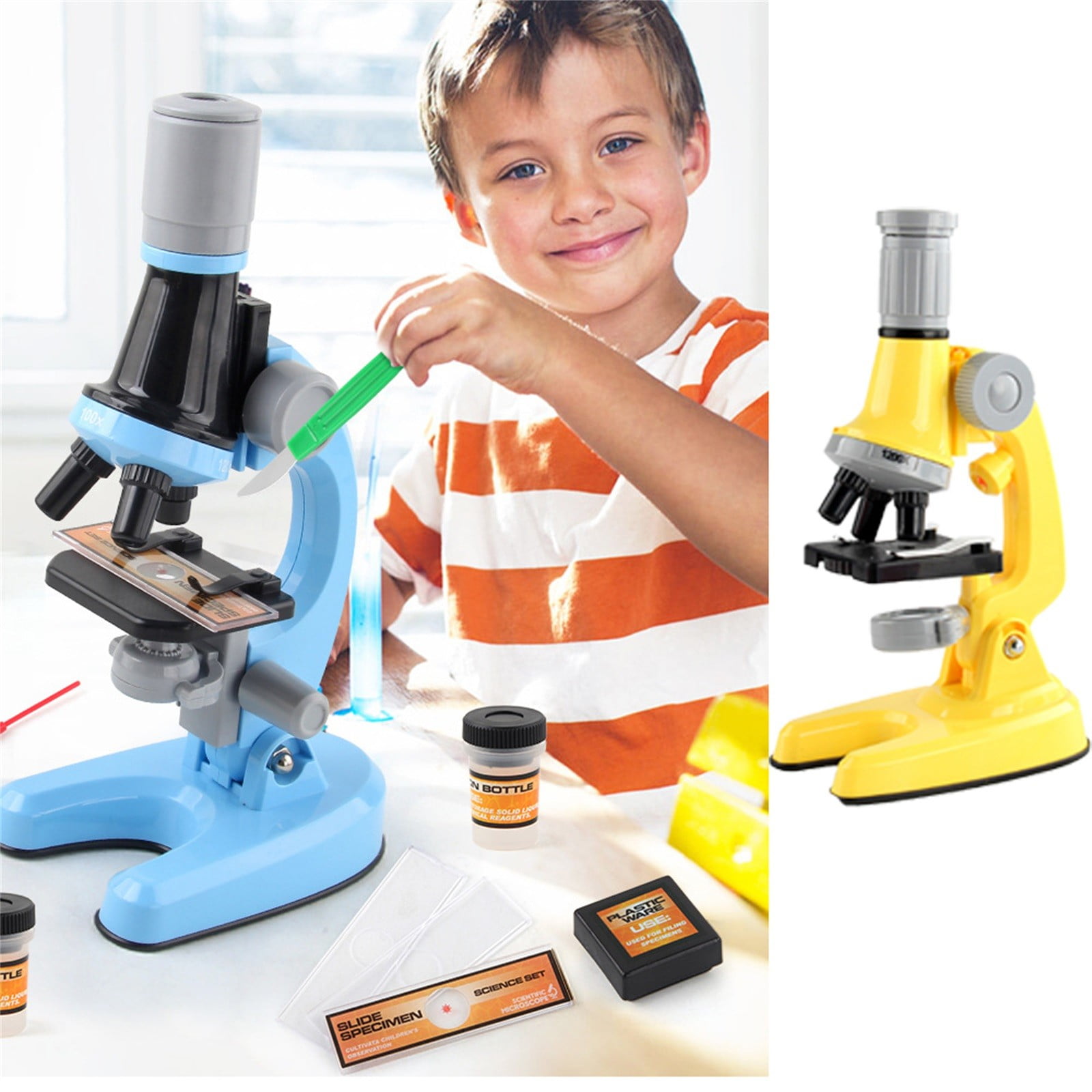 Click here for Qfl Childrens Micr Oscope Toy Set Science Experime... prices