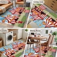 Area Rug for Living Room, Amusement Park Non-Slip Indoor Large Carpet ...