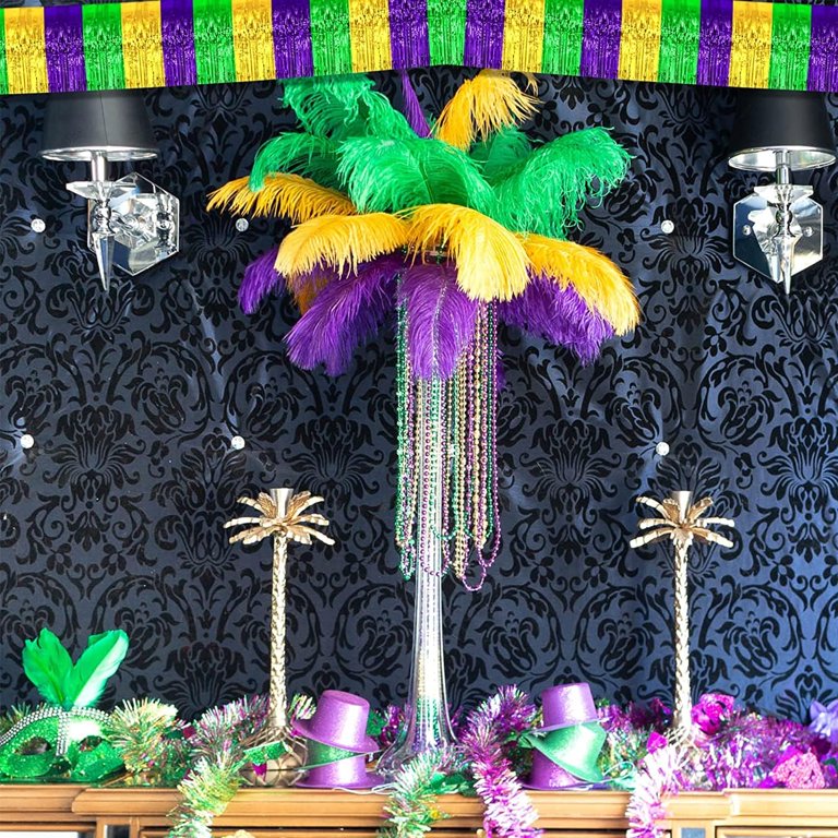 Trailer Skirt For Parade Float 3 Pack 29x108 Inch Gold Green Purple ...
