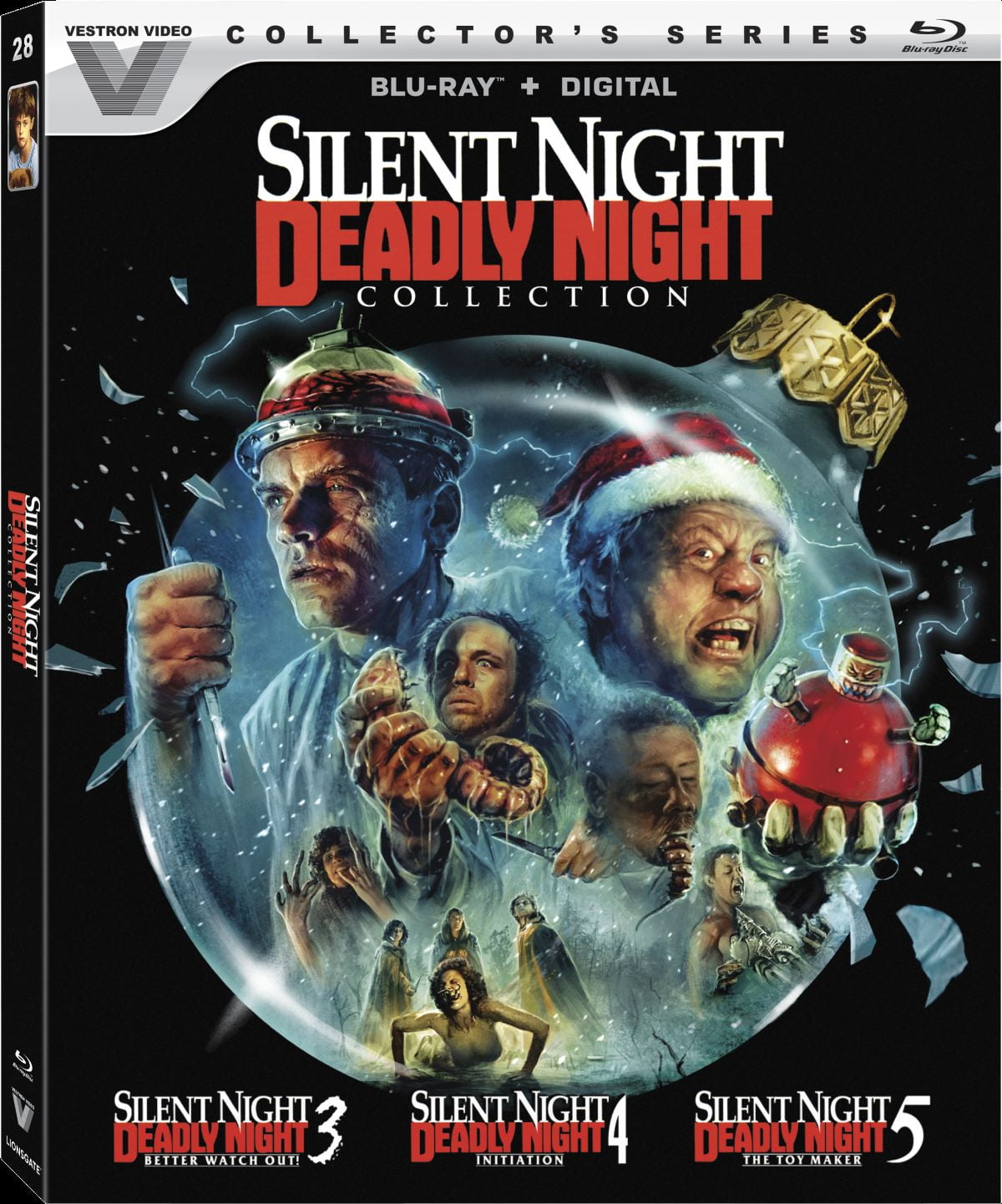 Silent Night, Deadly Night 3-Film Collection (Blu-Ray + Digital ...
