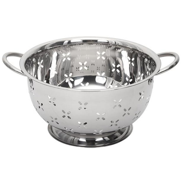 5 qt. Stainless Steel Colander - Walmart.com - Walmart.com