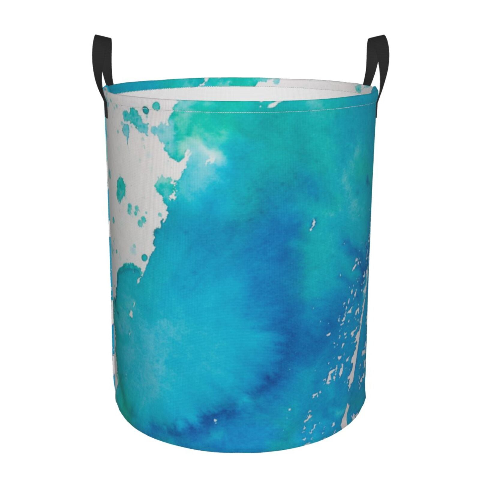 ZNDUO Laundry Basket, Round Laundry Storage Basket, Waterproof Laundry ...