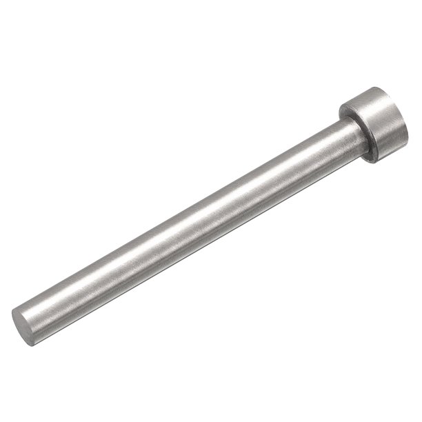Straight Ejector Pins, 9mm Dia 65Mn Steel Round Tip Punch 100 Length ...