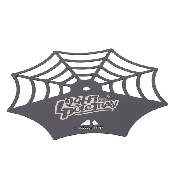 Light Pole Plate, Easy Installation Light Pole Tray Stainless Steel Non ...