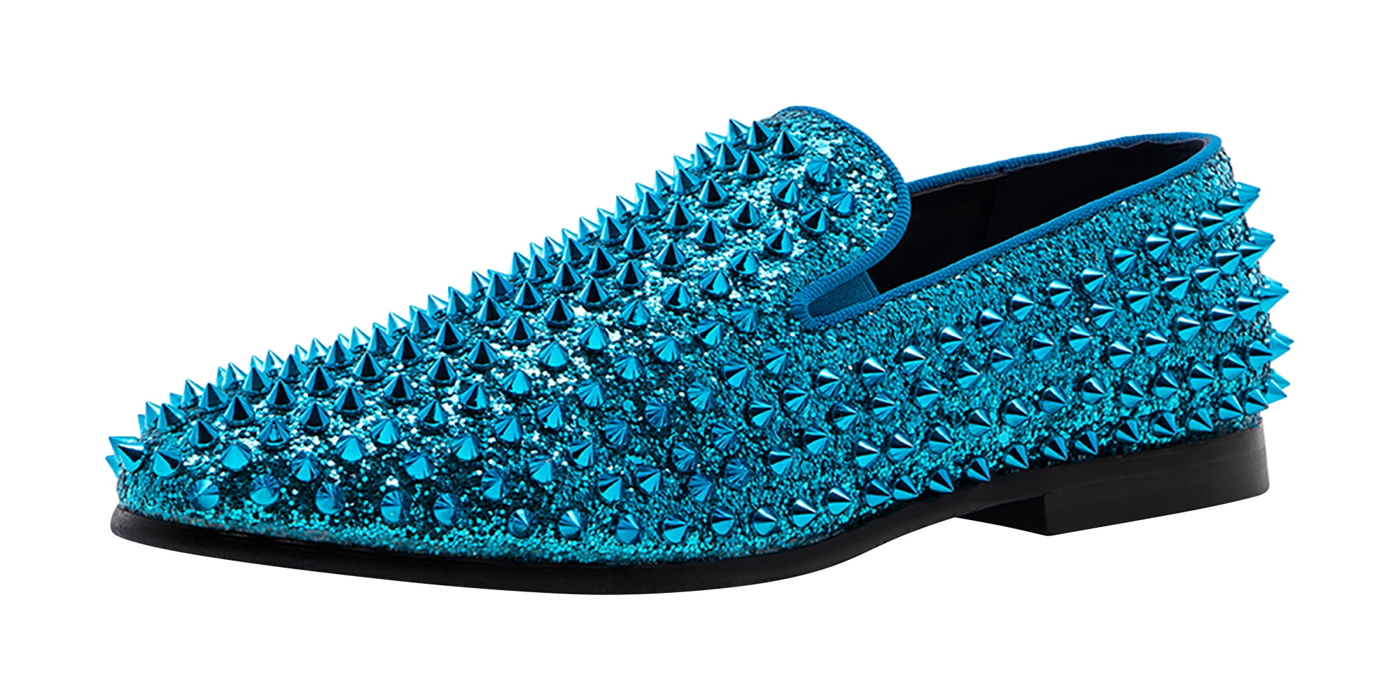 Jump Newyork Luxor Textile and Leather Upper Metallic Spike Twin Gore ...