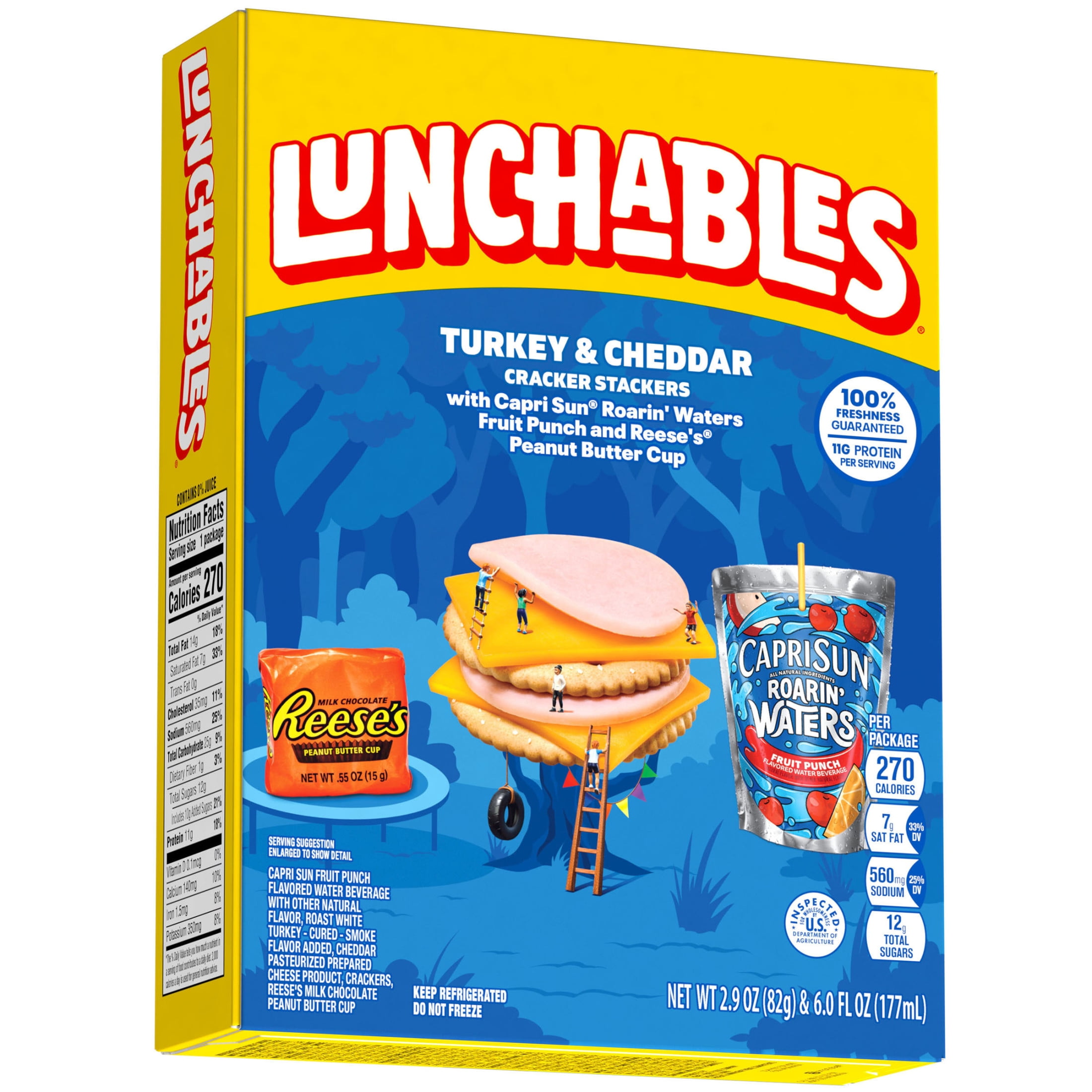 Turkey and Cheddar Lunchables Kids Meal Kit with Nepal | Ubuy