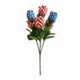 250 Anniversary USA Flowers Rose Patriotic Picks for Festive ...