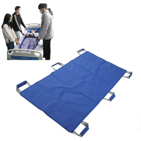 Transfer Blanket with Handles, Soft Bed Positioning Pad and Straps ...