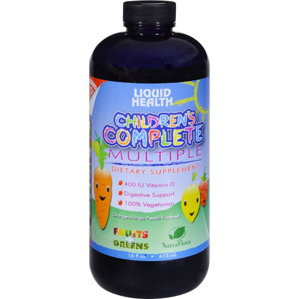 Liquid Health Children's Complete Multiple - 16 fl oz - Walmart.com ...