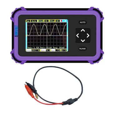 Portable Handheld Digital Oscilloscope - 400V Voltage, 200KHz Bandwidth ...