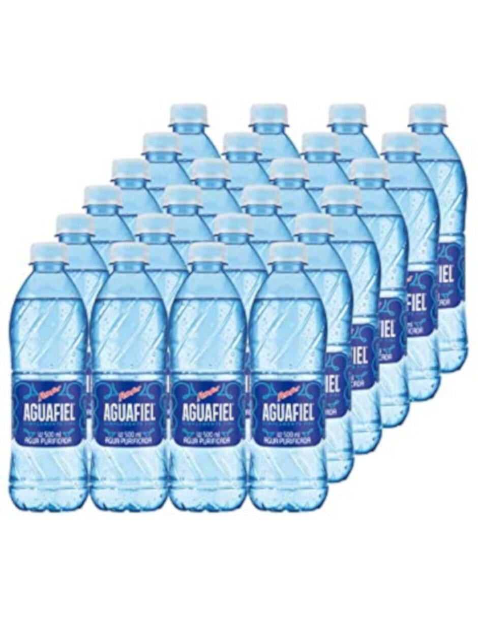 Pack de 24 Agua Aguafiel 500 ml Aguafiel 500 mililitros | Bodega ...