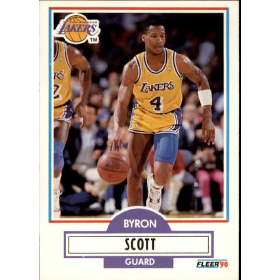 1990-91 Fleer #94 Byron Scott NBA Basketball Trading Card - Walmart.com